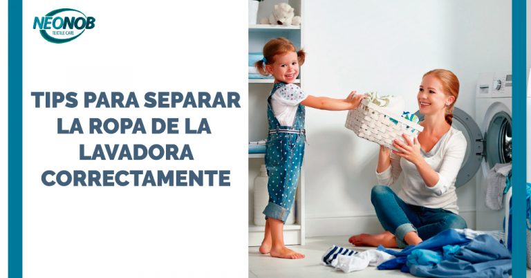 Tips para aprender cómo separar la ropa de la lavadora correctamente